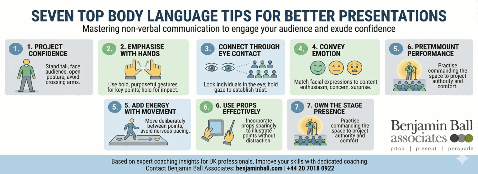 7 Expert Tips For Good Body Language In Presentations