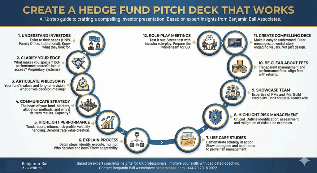 Your Hedge Fund Pitch Deck - 12 Steps To Winning Investors