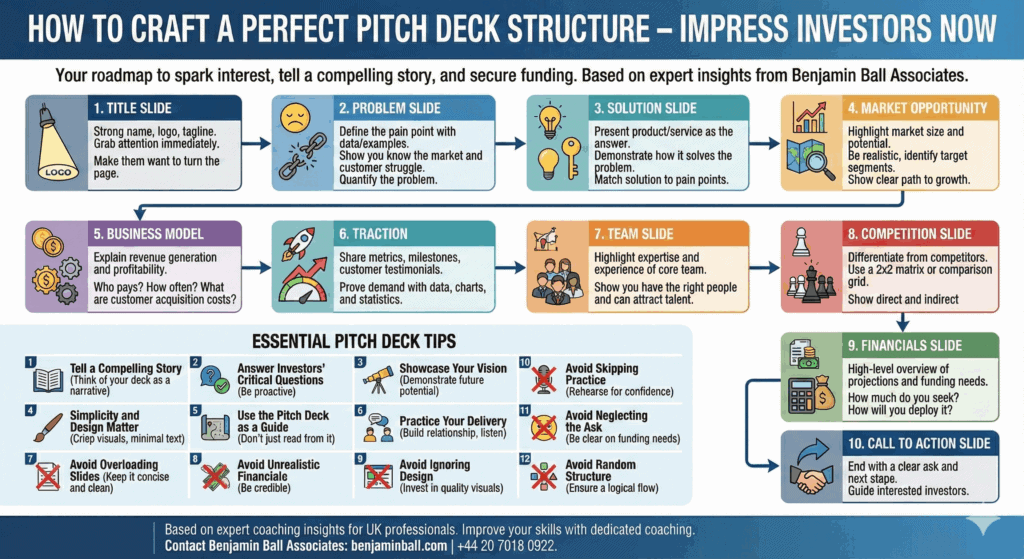 How To Craft A Perfect Pitch Deck Structure - Your #1 Guide